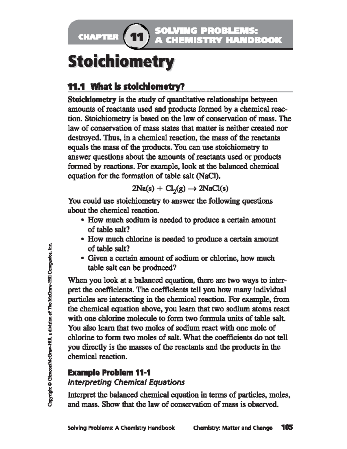 Stoichiometry: Chapter 11 - Understanding Mole Ratios in Chemistry ...