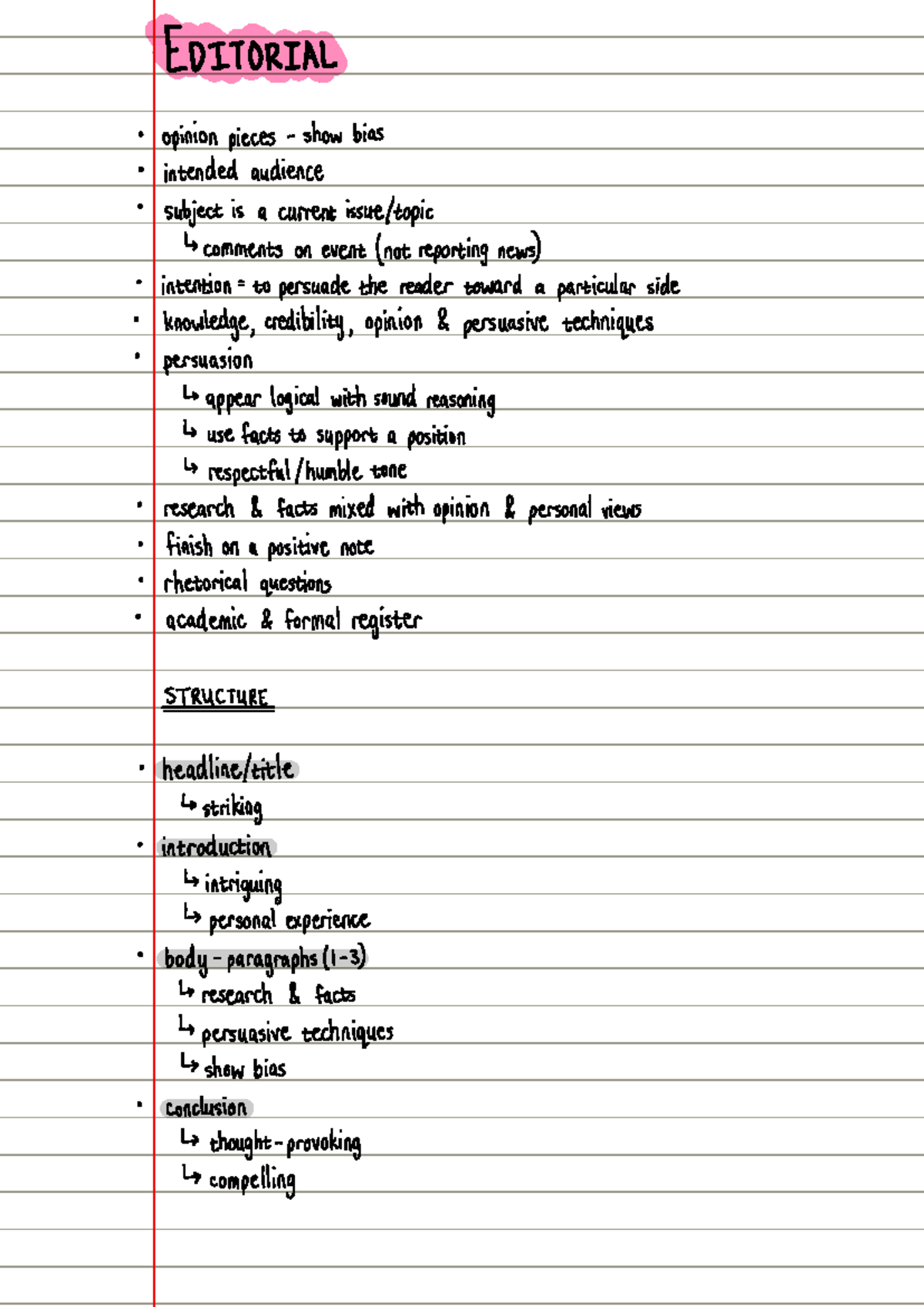 IEB 2025 Transactional Writing: Editorials, Open Letters, and Blogs ...