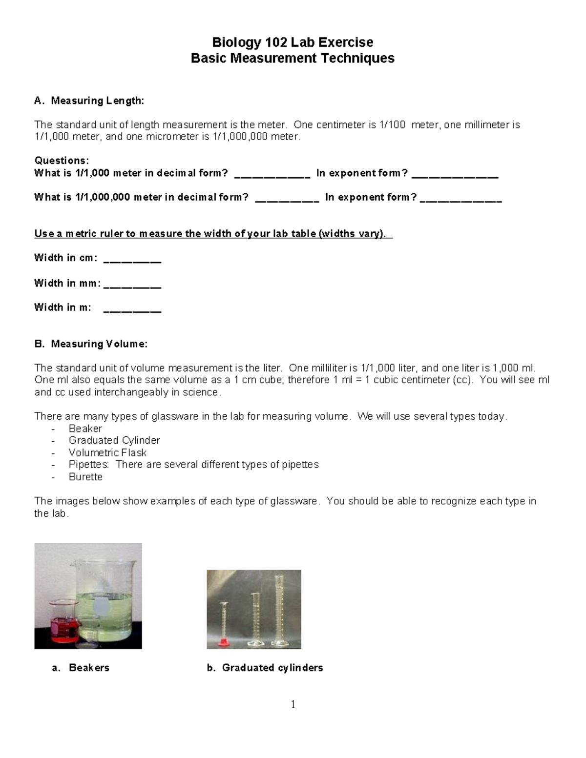 Bio+102+Lab+%234+Basic+Measurement+Techniques - Biology 102 Lab ...