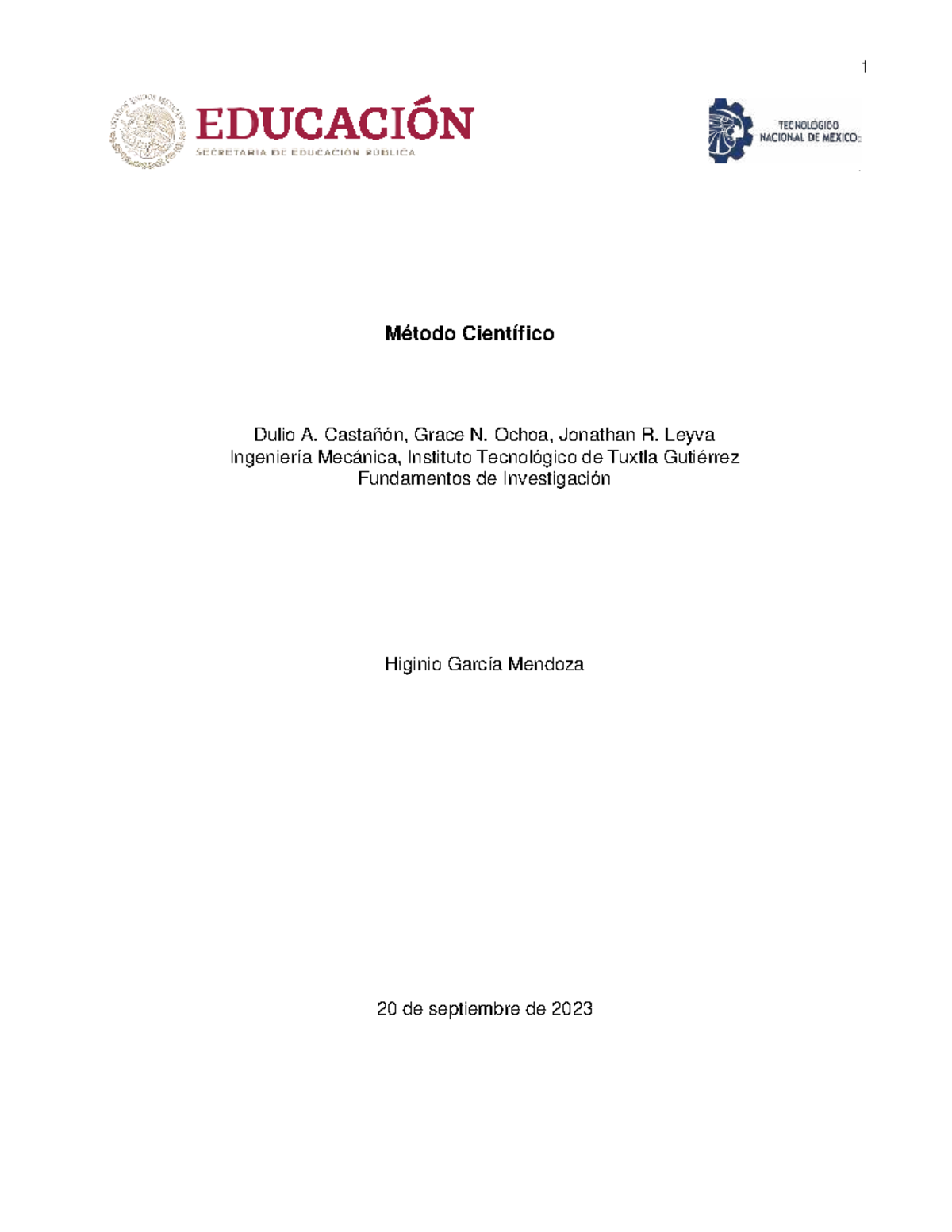 Infografia del Metodo Cientifico 1 - Fundamentos de la investigacion ...