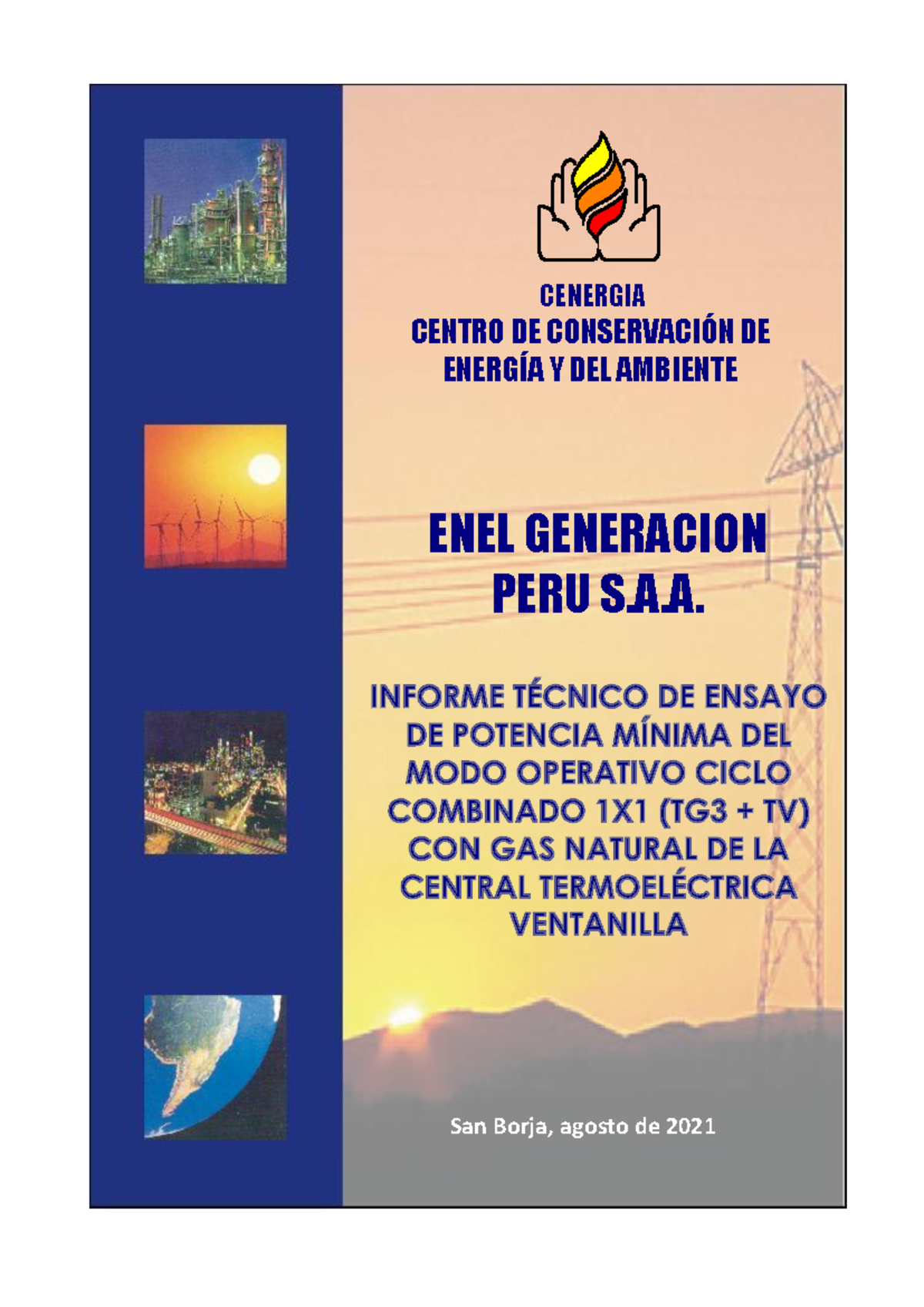 Informe Técnico de Ensayo de Potencia Mínima - ITE CC TG3 (1x1 ...