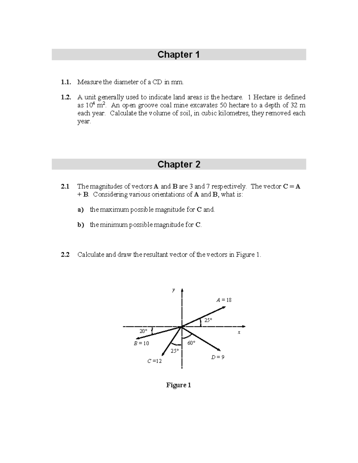 PHYS1512 Chapter Exercises & Assignments Overview on Mechanics - Studocu