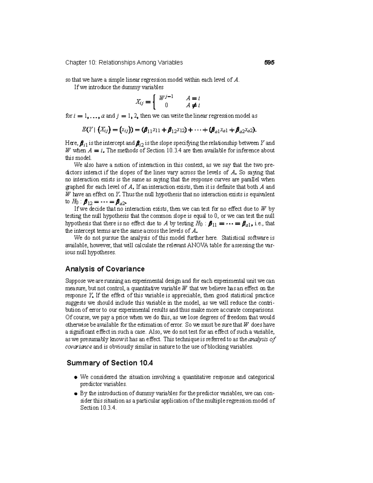 Chapter 10: Relationships Among Variables in Calculus Notes Summary ...