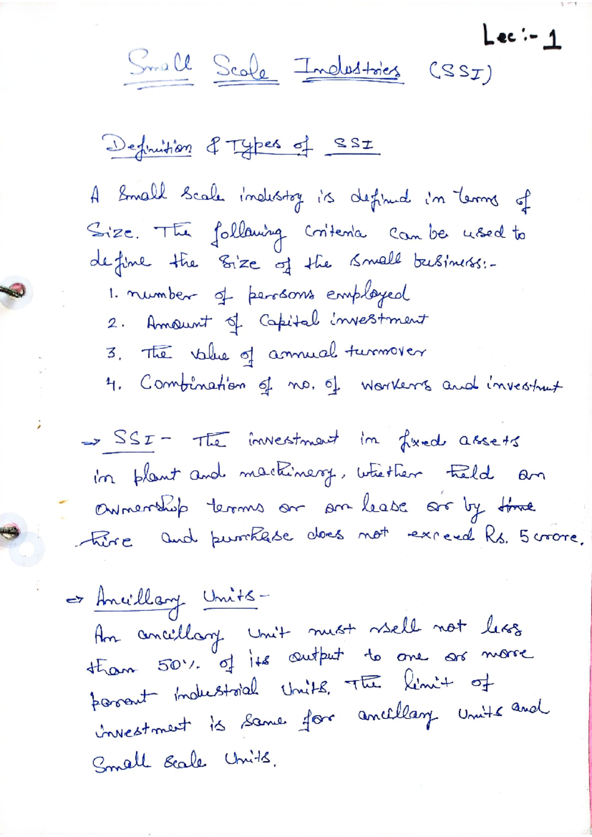 ED UNIT 1 - B.tech - Studocu