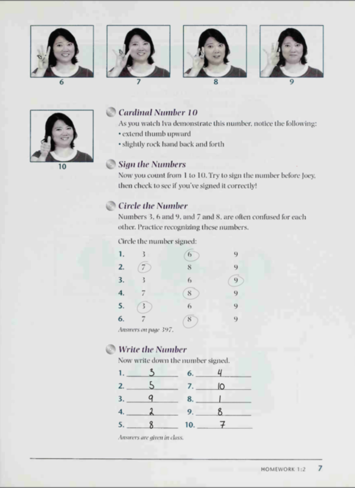 Signing Naturally Unit 1 Homework Guide - Studocu