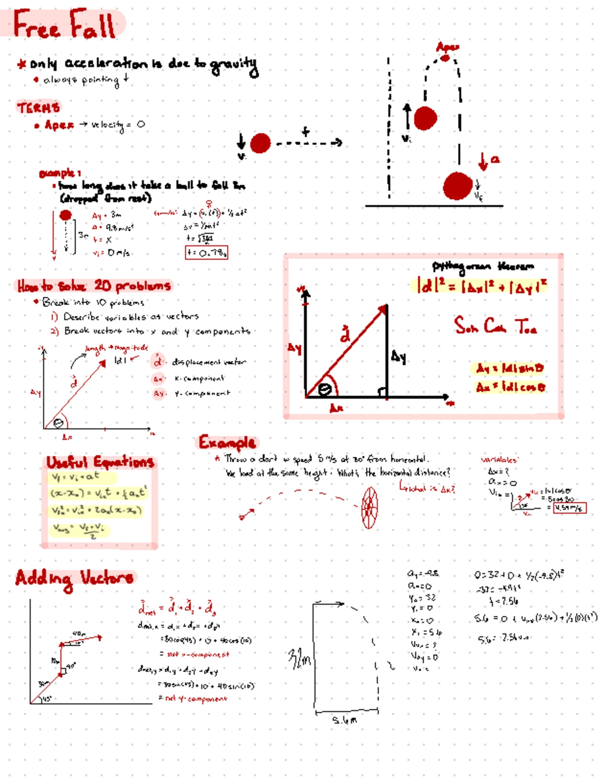 Physics 1145 Quiz 1: Gravity and Acceleration Problems - Studocu