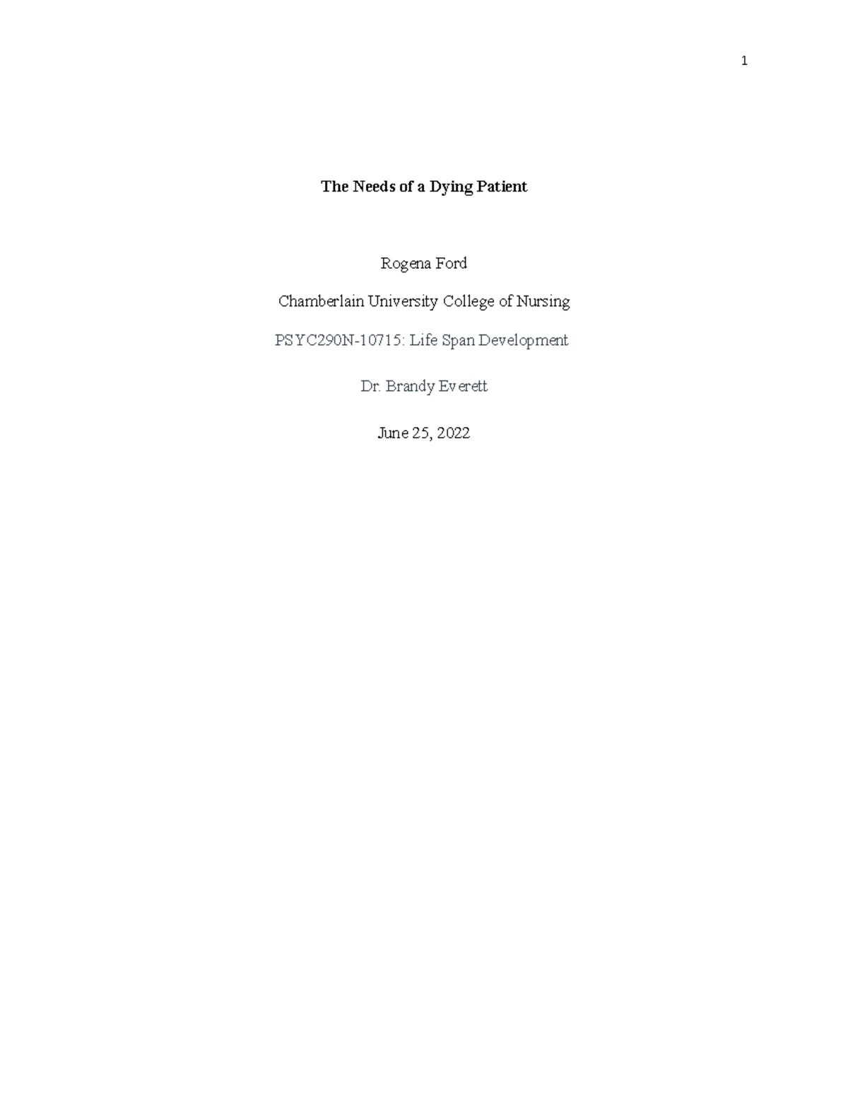 CJ Sim Reflection Assignment for NR283: Pathophysiology Analysis - Studocu