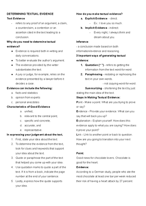 Creative writing - grade 11/12 notes - Creative Writing (HUMSS) (11 ...