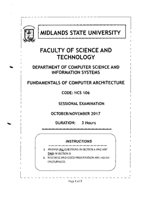 Chapter 8 Exercises - What is an operating system? An operating system (OS) is a system software ...