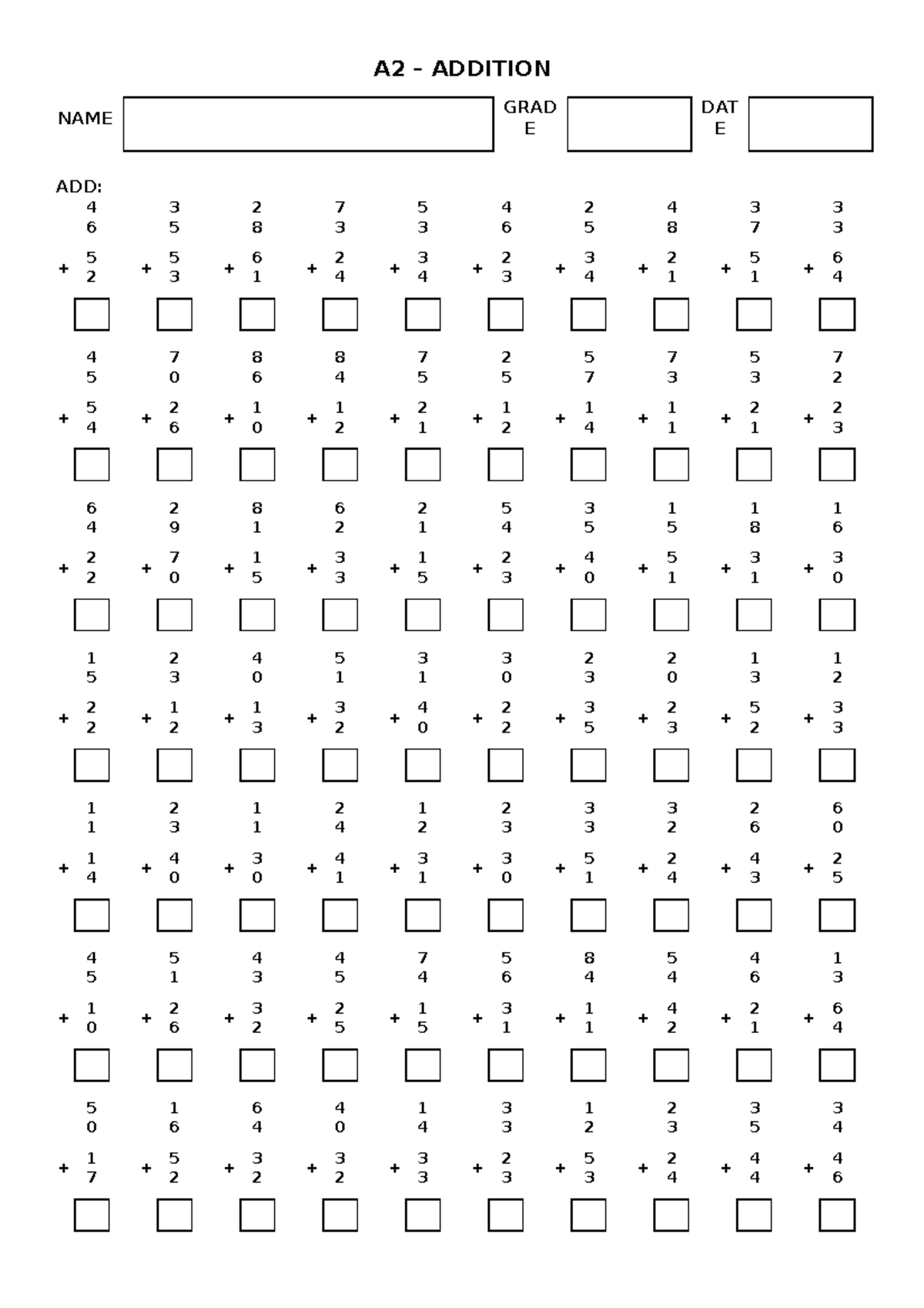 A2 S2 M2 D2 - Basic Math Concepts: Add, Subtract, Multiply, Divide ...