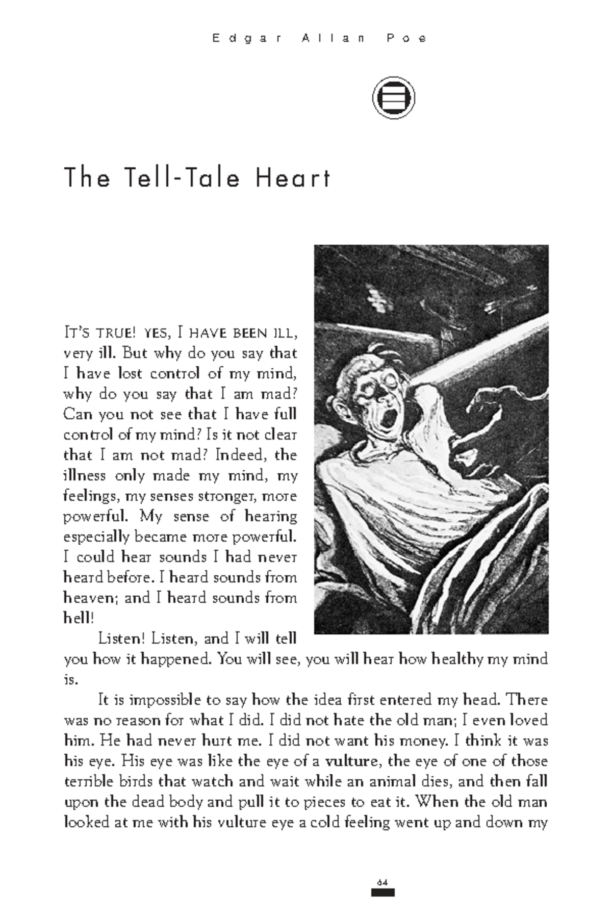 ENG 101: The Tell-Tale Heart - Analysis and Summary - Studocu