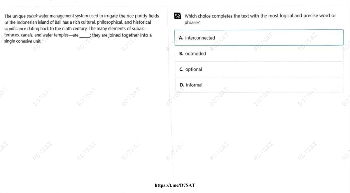 SAT August 2025 v5 U.S. Verbal Study Guide - Studocu