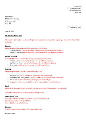 File note template - Slyme LLP 123 Elsewhere Road, Wolverhampton, WV1 ...