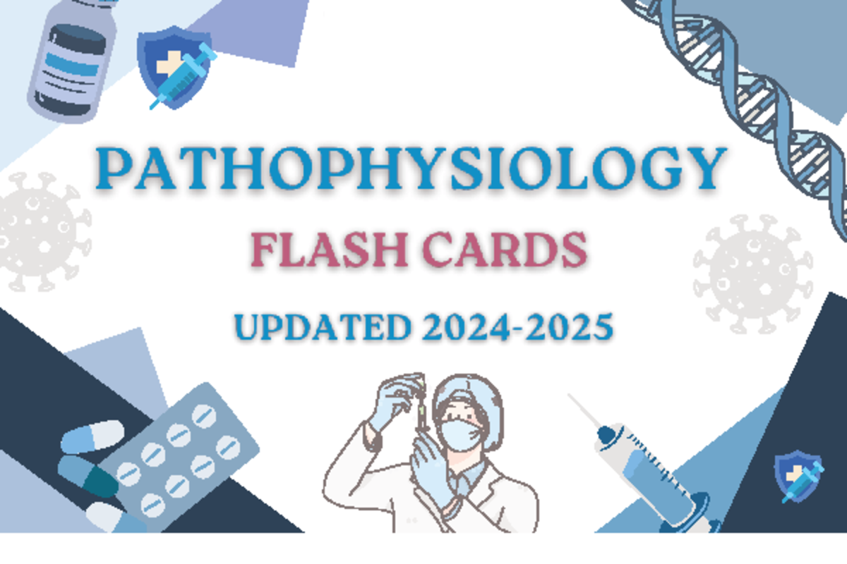 Pathophysiology Study Guide and Key Concepts for NCLEX Preparation ...