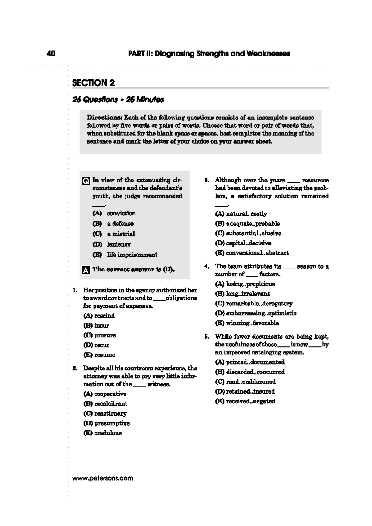 Master the SAT 1 - Reading Practice Diagnostic Test - Studocu