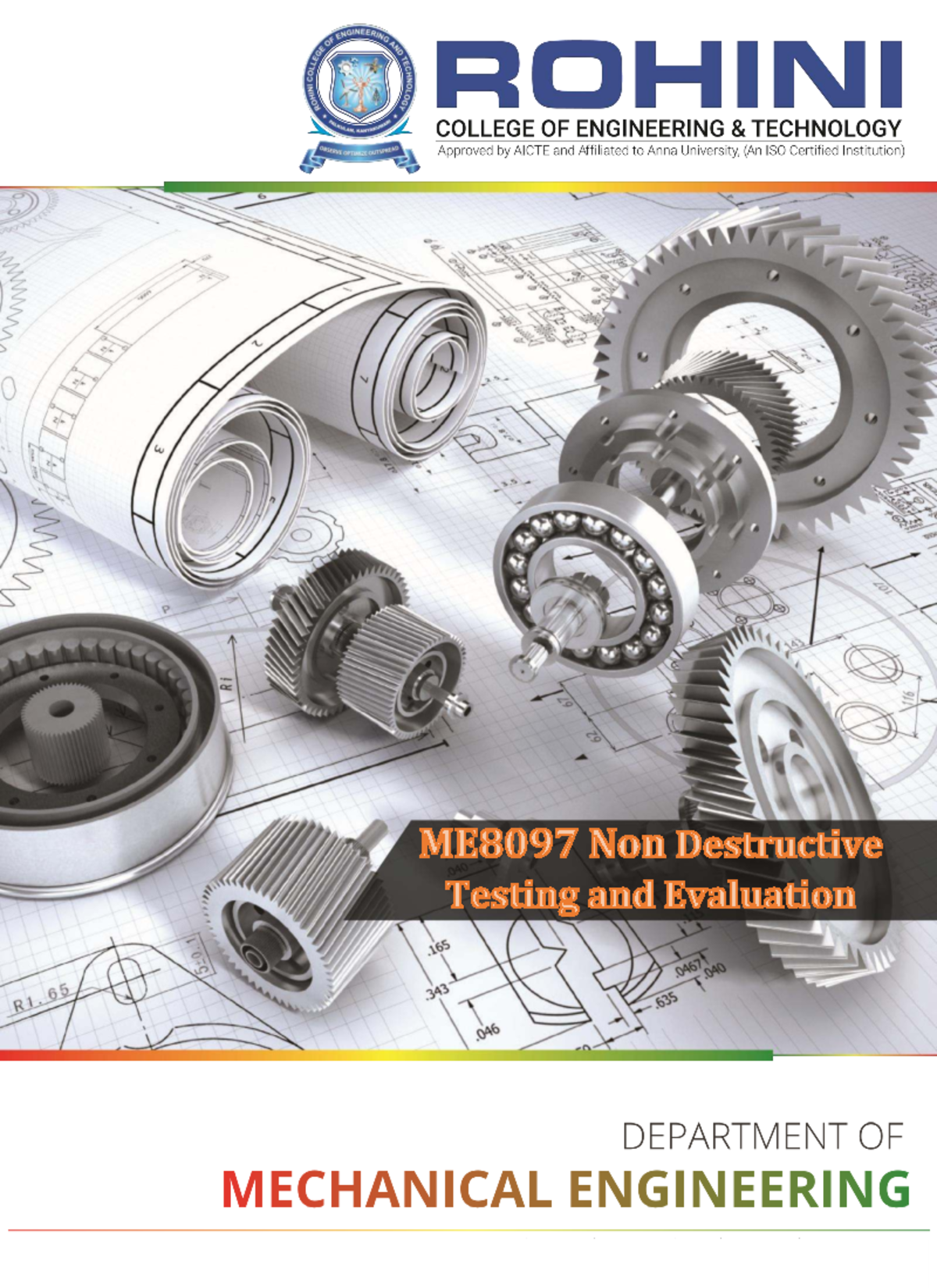 ME6019 NDT Notes: Overview of Non-Destructive Testing Methods - Studocu