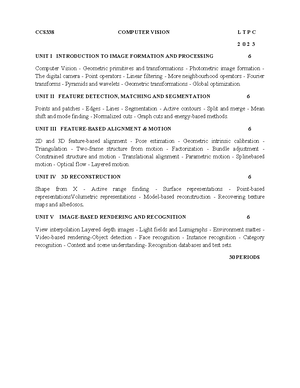 CCS335 Cloud Computing Syllabus - CCS335 CLOUD COMPUTING L T P C 2 0 2 3 UNIT I CLOUD ...