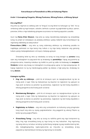 Pagbasa-at-pagsusuri-11-q1-module-1 compress - Tuklasin Pagkilala sa ...