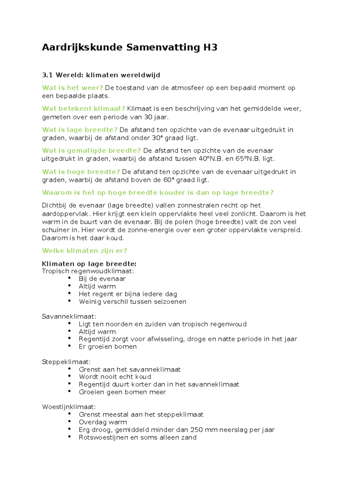 H2 Scheidingsmethoden: Mengsels, Oplossingen en Emulsies Samenvatting - Studeersnel