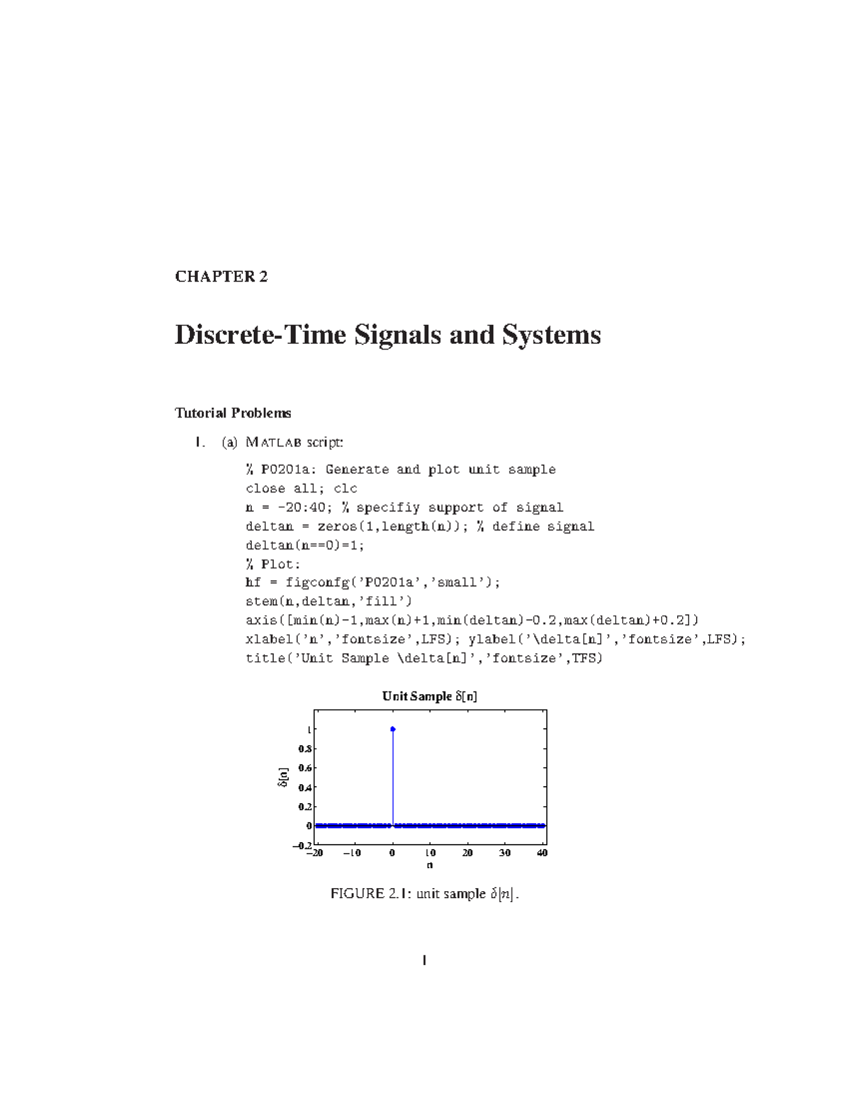 Solutions Manual for Applied Digital Signal Processing 1st Edition by Dimitris G - CHAPTER 2 ...