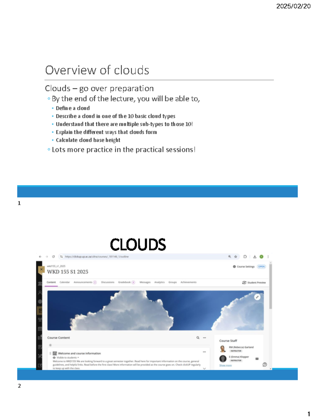 Cloud Classification Overview And Types In Meteorology Overview Of