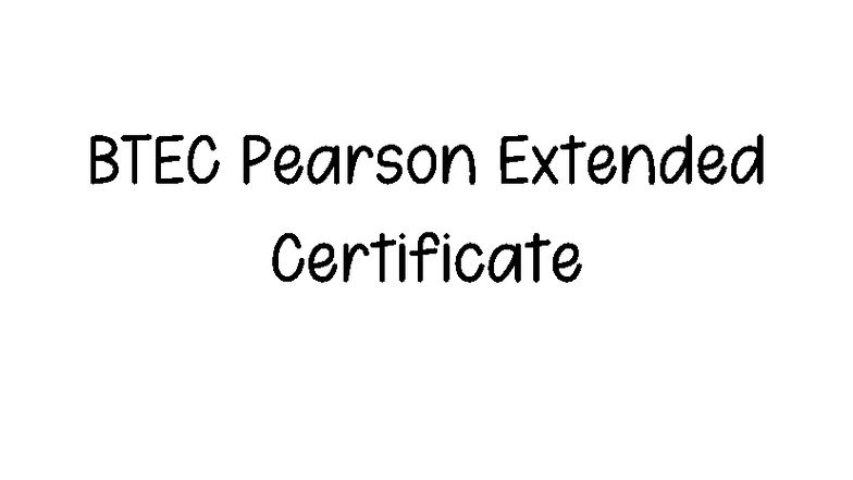 BTEC Pearson Extended Certificate Unit 3: Health Psychology Revision ...