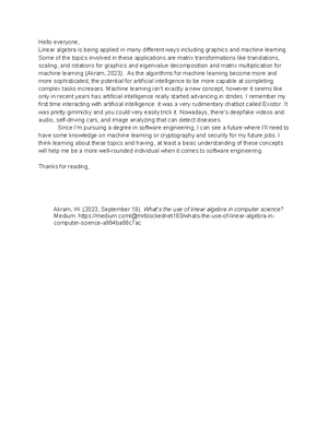 MAT-230 MOD8 discussion - Hello everyone, We are given p = 3, q = 11 ...