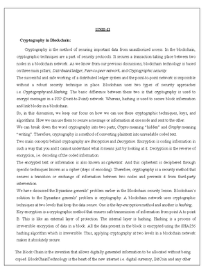 Electronic Sensors unit 2 - Information technology - Studocu