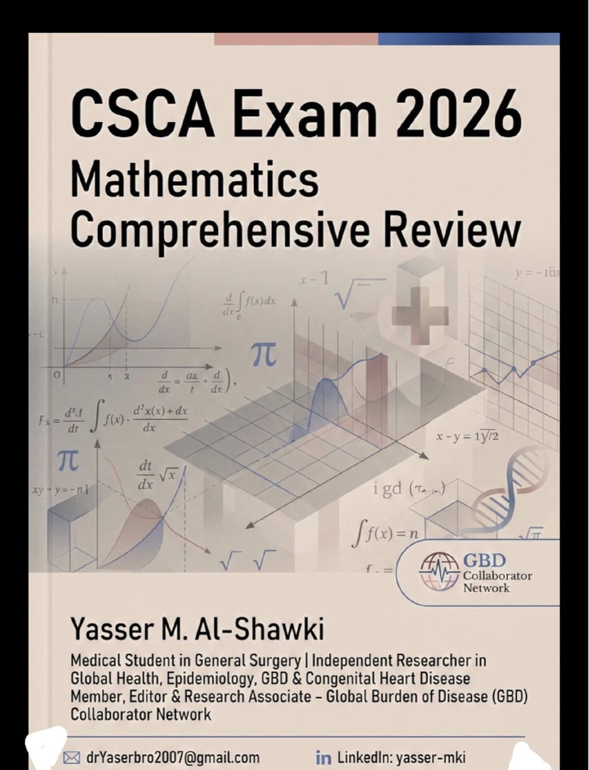 CSCA 2026 Mathematics Comprehensive Review Guide - Studocu