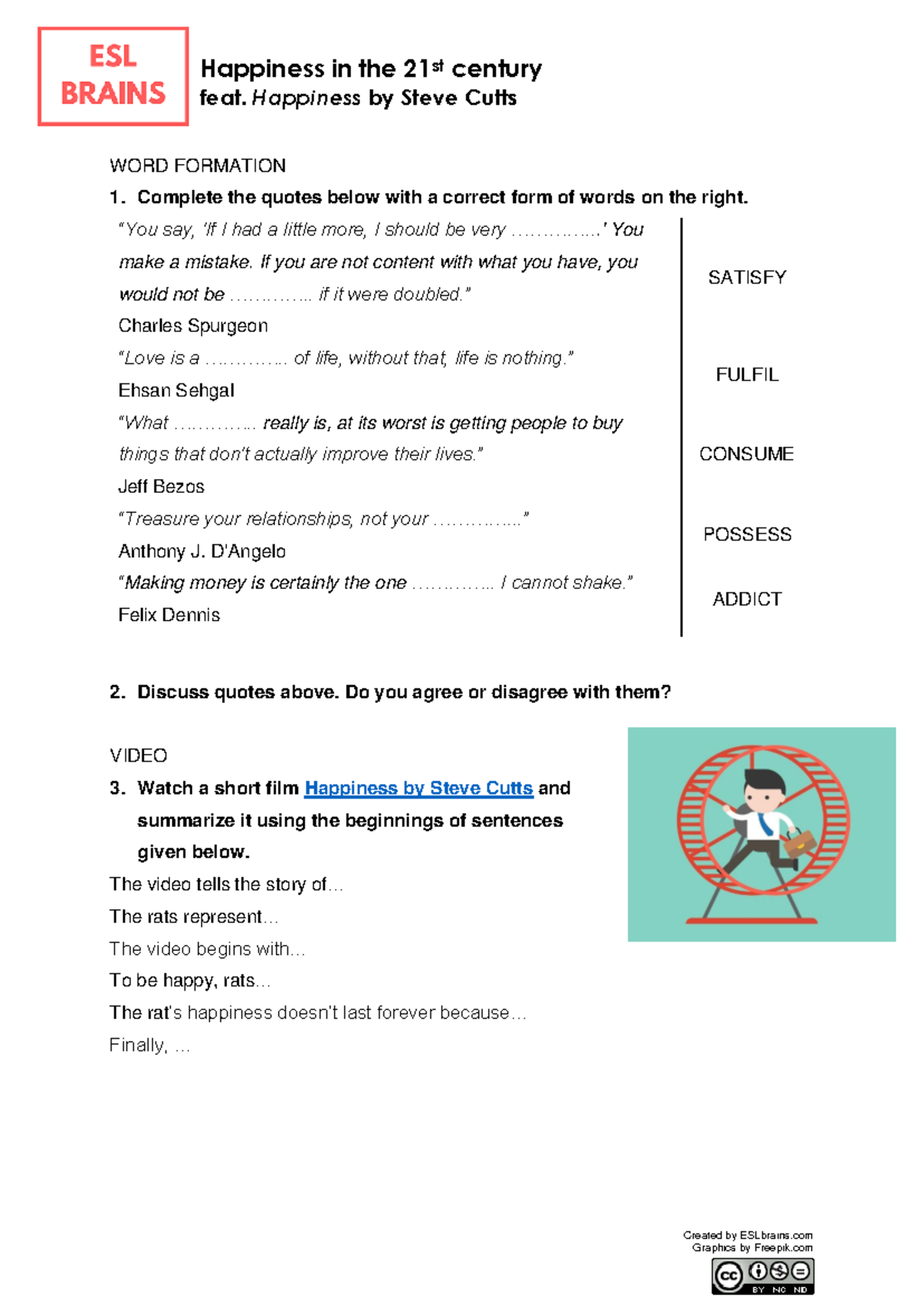 Happiness Rats ( Student) - Happiness in the 21st century feat ...