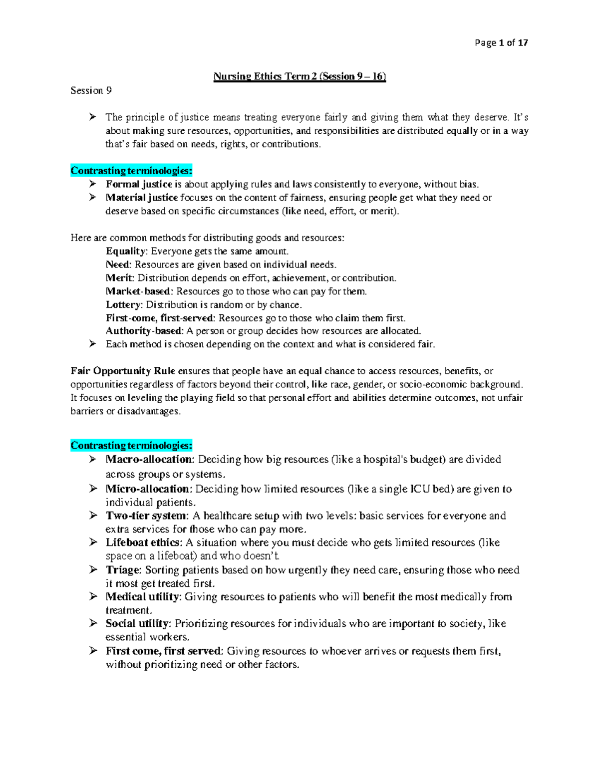 Nursing Ethics Term 2 Justice Reproductive Rights And Patient