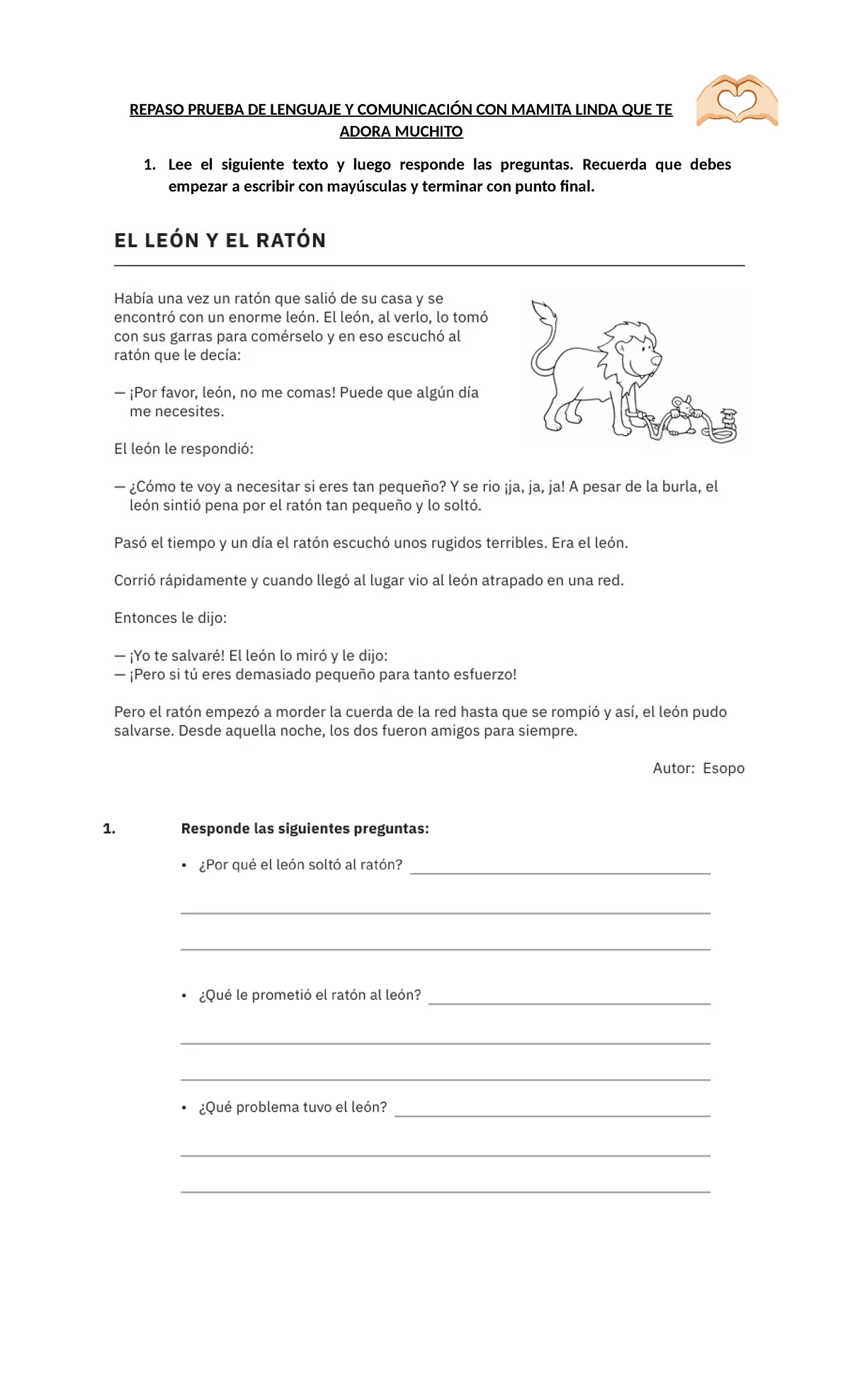 Prueba DE Repaso DE Sociales - REPASO PARA PRUEBA DE SOCIAL CON MAMA ...
