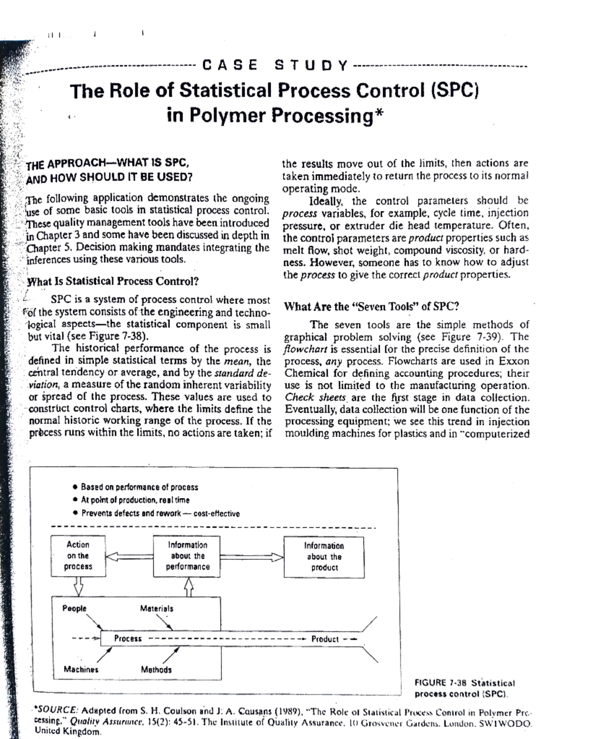 Case Study 1: Understanding the Role of SPC in Polymer Quality ...