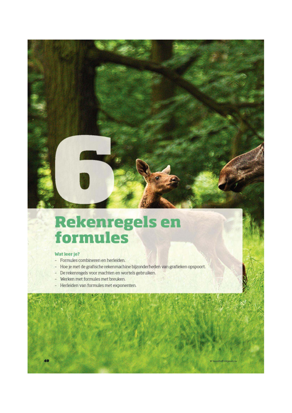 H6 Rekenregels en Formules: Combineren en Herleiden - Studeersnel