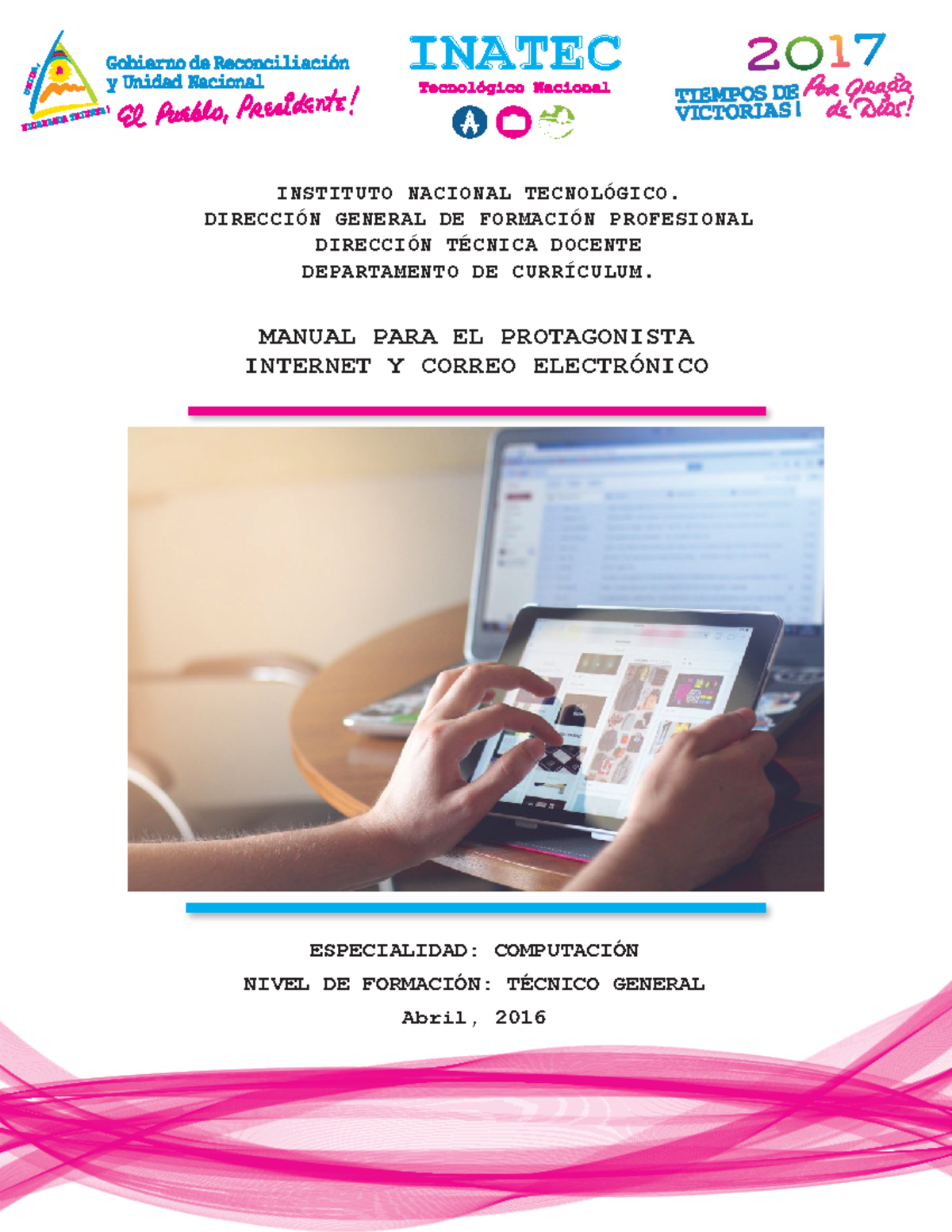 Internet Y Correo Electronico - INATECINATEC Tecnológico NacionalTecnológico Nacional MANUAL ...
