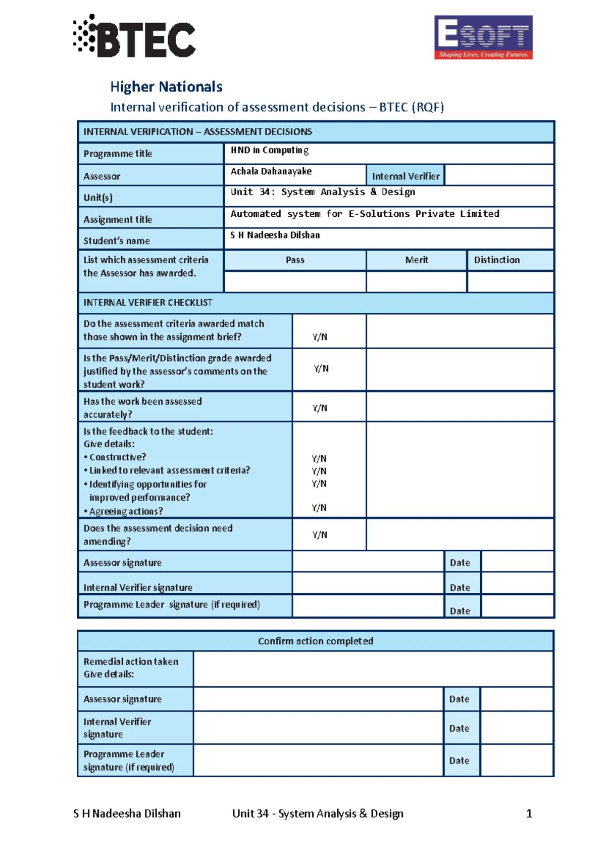 Database Design Development for FoodHub Company (Unit 04) - Studocu