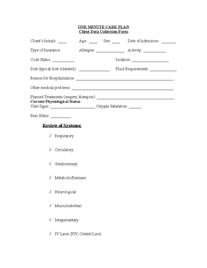 ATI's Active Learning Template on Hypervolemia - ACTIVE LEARNING ...