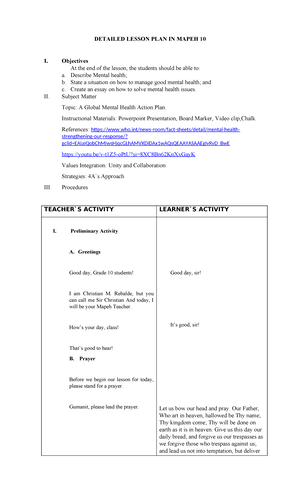 25. Annotation FOR Teacher I-III - Annotation Template for Teacher I ...