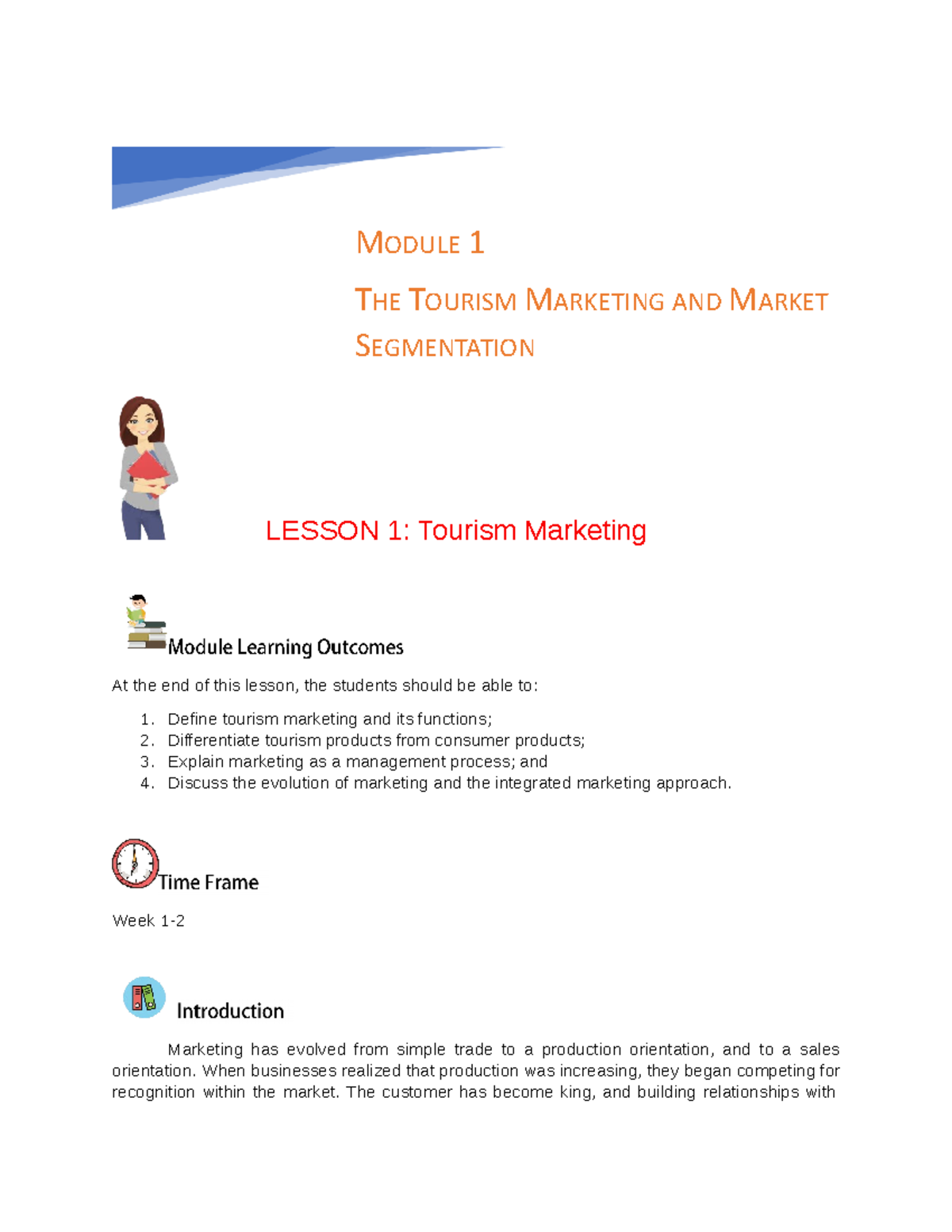 Tourism Marketing & Market Segmentation (MKT 101) - Lesson 1 Insights ...
