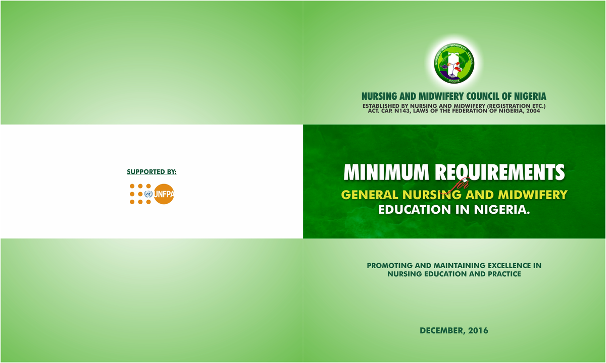 NURS 101: Minimum Requirements for General Nursing & Midwifery ...