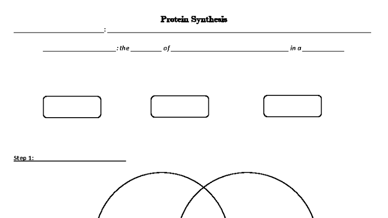 Protein Synthesis Notes: Understanding Transcription & Translation ...