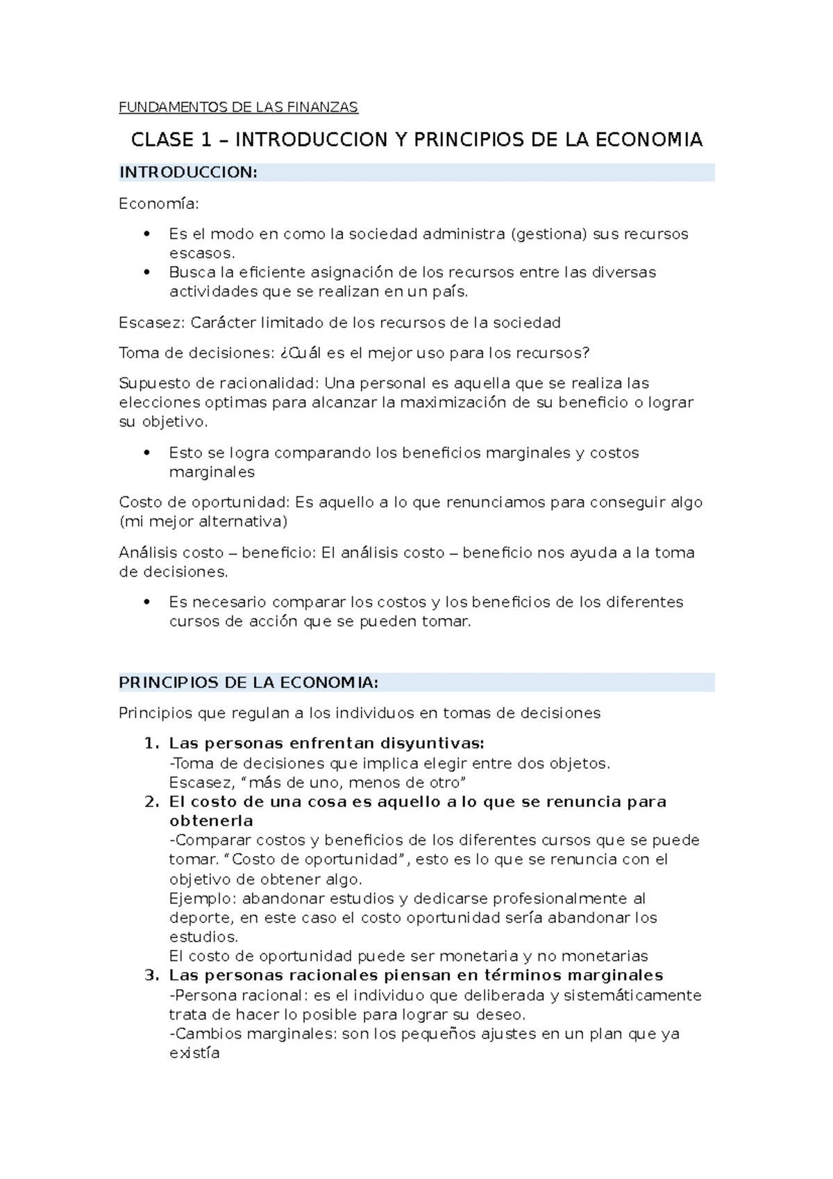 AF103 FUNDAMENTOS DE FINANZAS EXAMEN FINAL CICLO 2019-02 - Studocu
