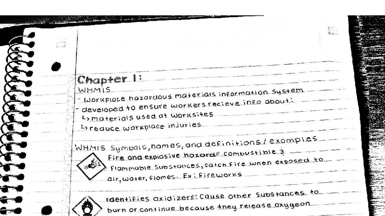 Chapter 1: WHMIS & Properties of Matter - Safety Symbols & Chemical ...