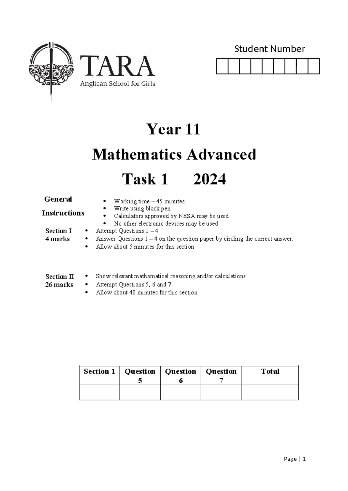 Year 11 Maths Adv Task 1 - Polynomials Exam Prep 2024 - Studocu