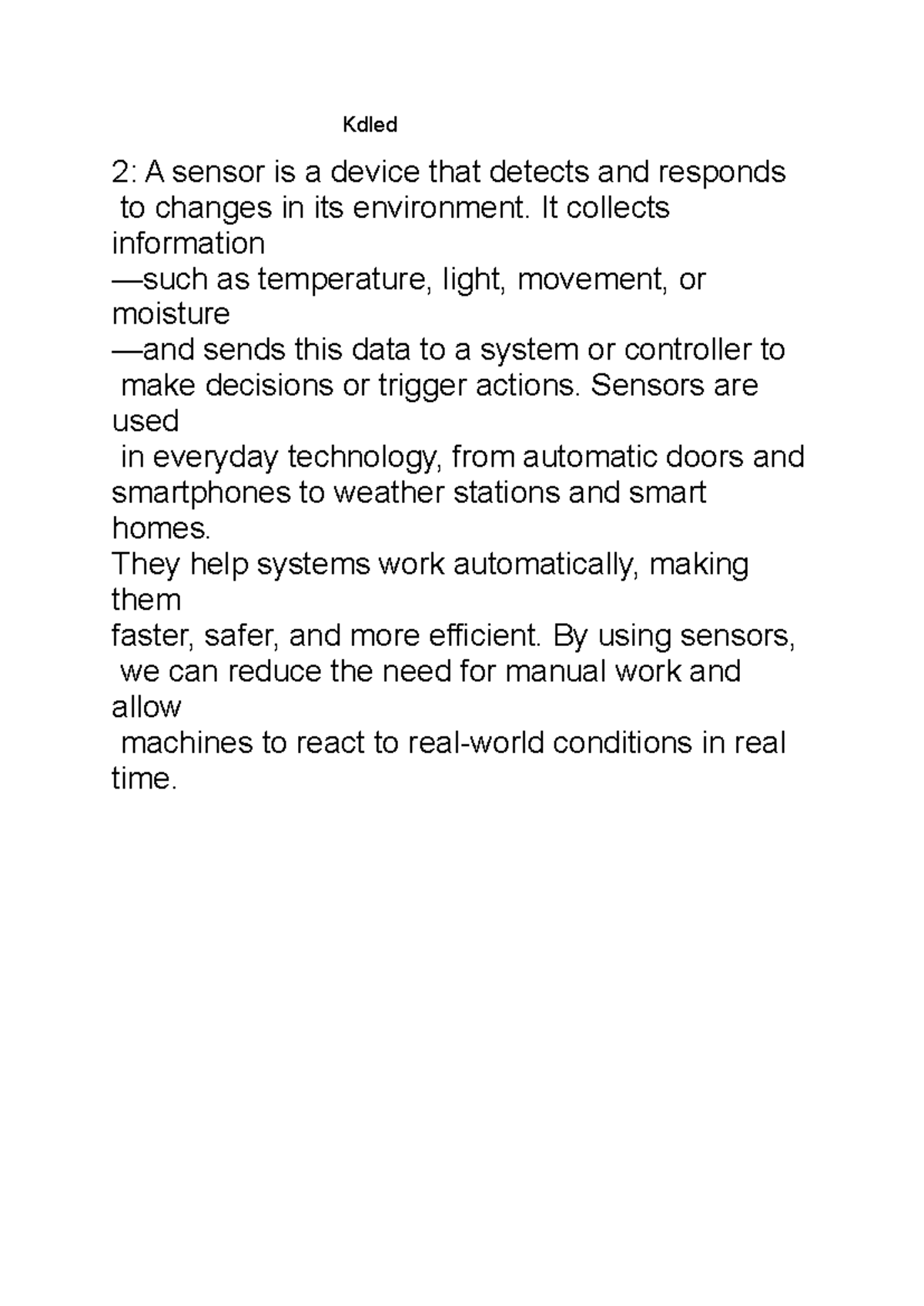 Sensor School Poster INFO: Understanding PIR Motion Sensors - Studocu
