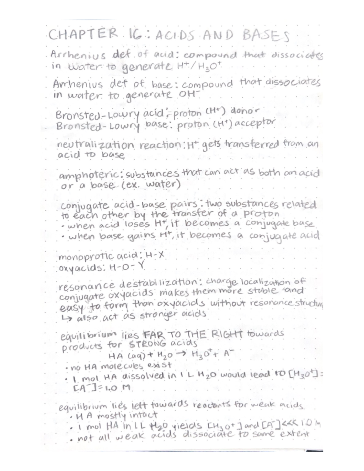 Chapter 16 Study Notes and Key Concepts - Studocu