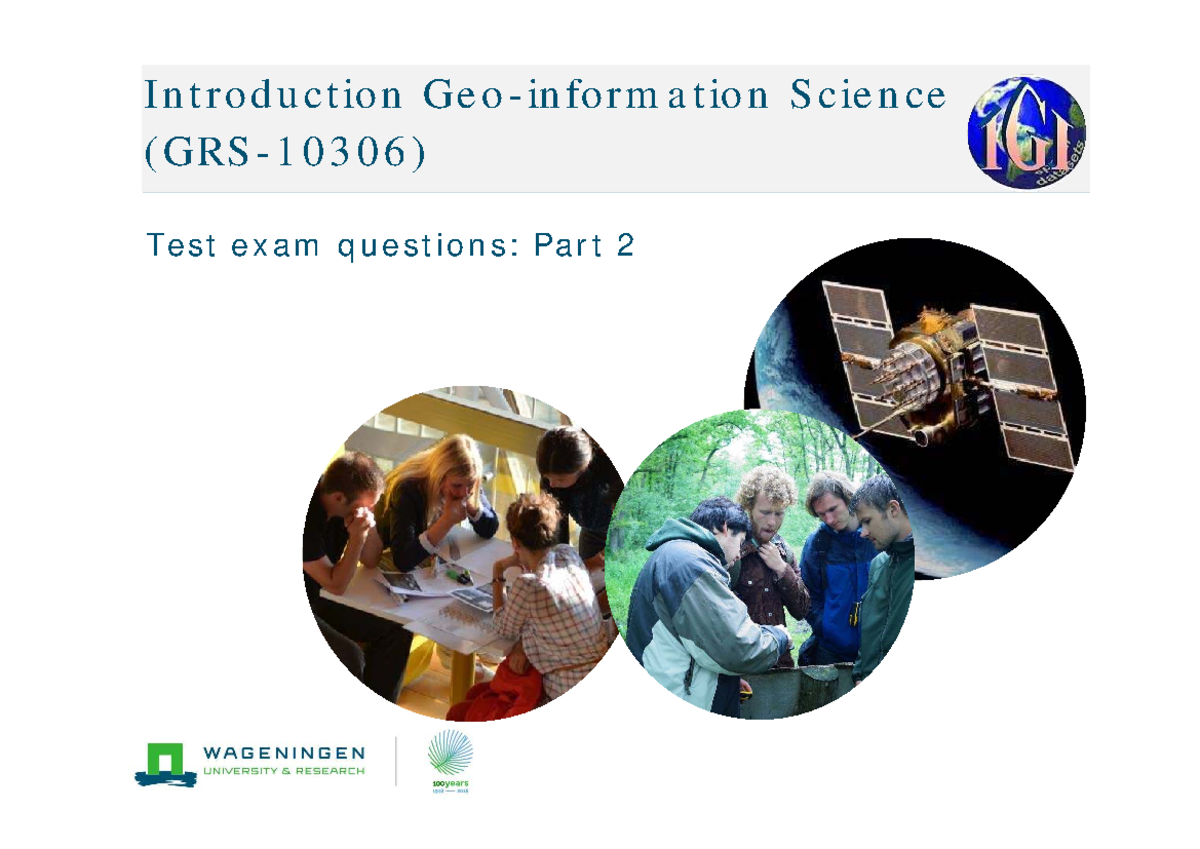 Test Exam Questions Part 2: Theory for Science Course XID-2419822 ...