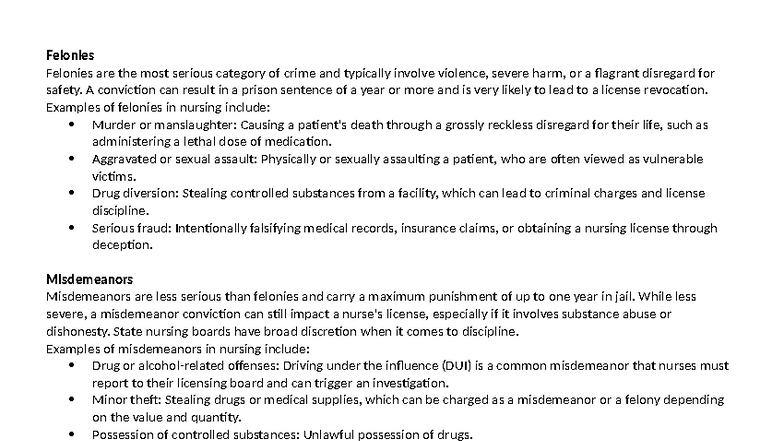 Moral Turpitude in Nursing: Understanding Legal and Ethical ...