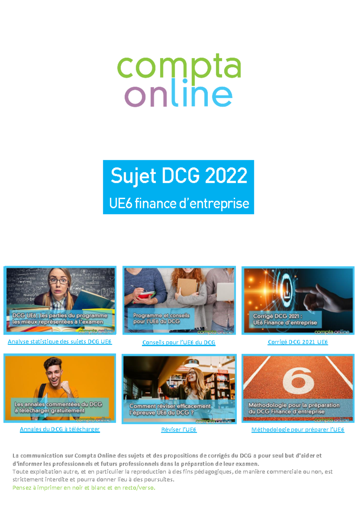 Sujets d'Examen DCG 2022 UE6 - Analyse et Projet Succursale PESETOUT ...