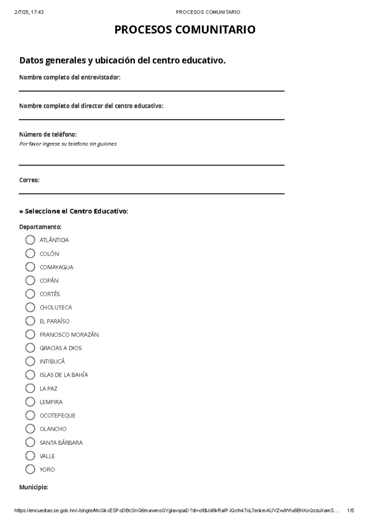17:43 PROCESOS COMUNITARIO - Gestión de Riesgo y Evaluación Educativa - Studocu
